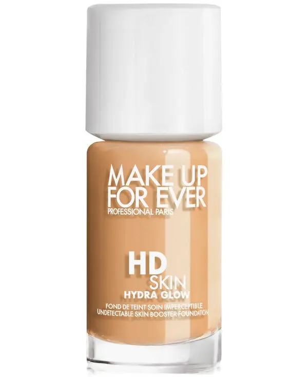 MAKE UP FOR EVER Hd Skin Hydra Glow Skincare Foundation With Hyaluronic Acid 1n00 Alabaster - 2n26 - Sandâ  - For Medium Skin With Neu